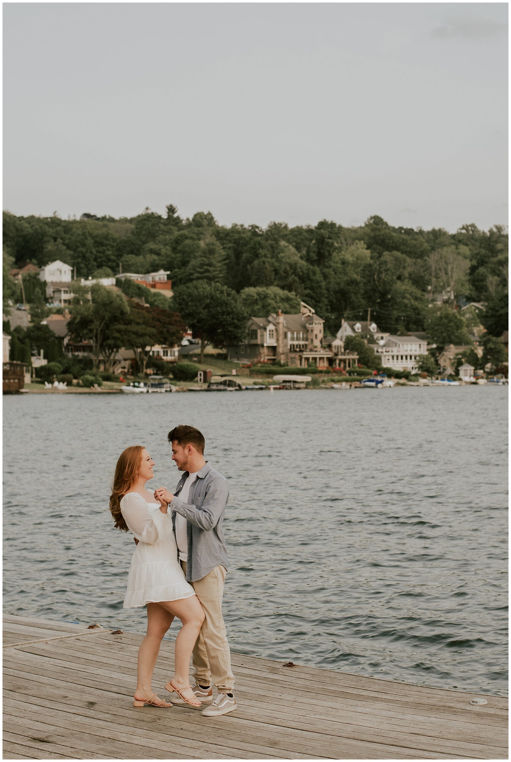 Lake Mohawk Engagement Session in Sparta, NJ
