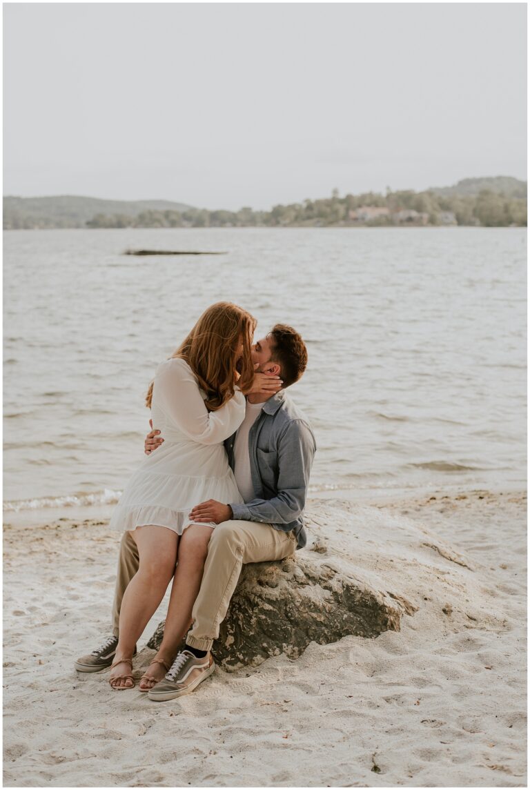 Lake Mohawk Engagement Session in Sparta, NJ