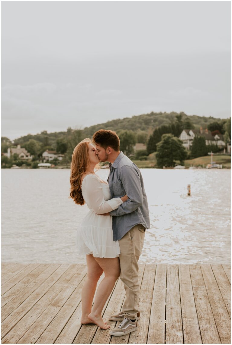 Lake Mohawk Engagement Session in Sparta, NJ